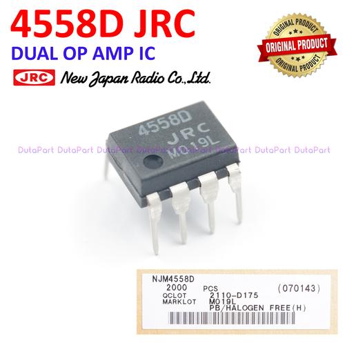 Jual JRC 4558D JRC4558D JRC4558 4558 ORIGINAL JRC JAPAN Dual OP Amp IC DIP8 - Kota Tebing Tinggi ...