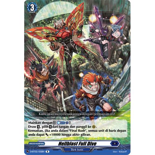 Jual Hellblast Full Dive (R) | D-BT02 | Bahasa Vanguard - Jakarta Barat - Carttu | Tokopedia