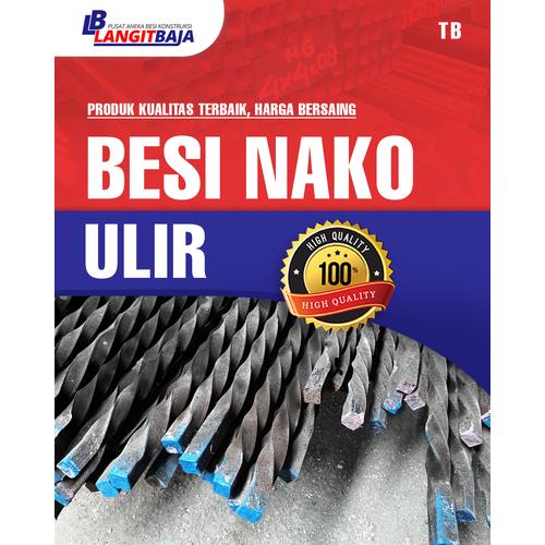 Jual BESI NAKO ULIR 6 M FULL - 12 mm x 12 mm - Kota Depok - Toko Langit ...