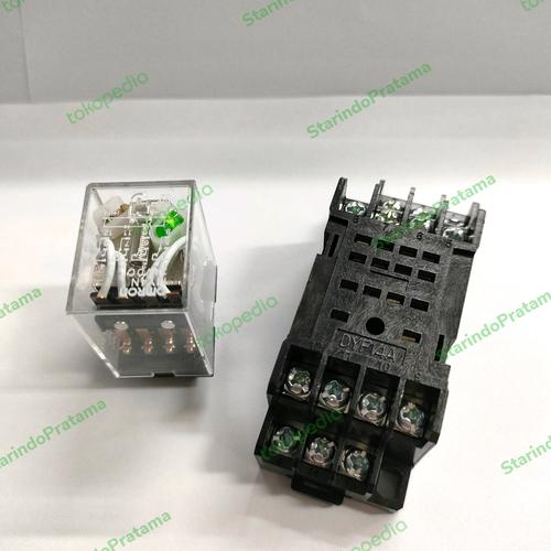 Jual RELAY OMRON MY4N 24VDC 24V - socket - Jakarta Barat ...