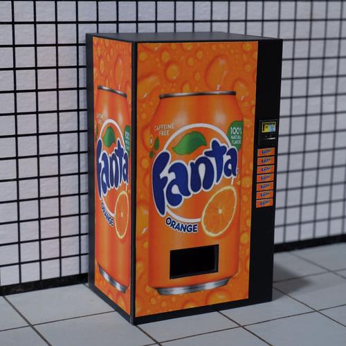 Jual Miniatur Skala 1/18 Vending Machine Fanta Nendoroid Shodo Joytoy ...