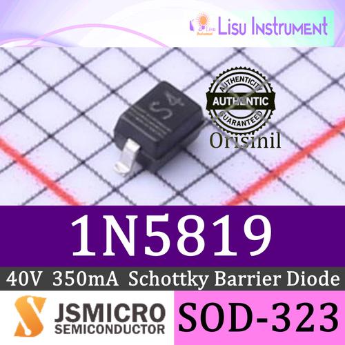 Jual 1N5819 1N5819WS S4 40V 350mA Schottky Barrier Diode SOD-323 ...