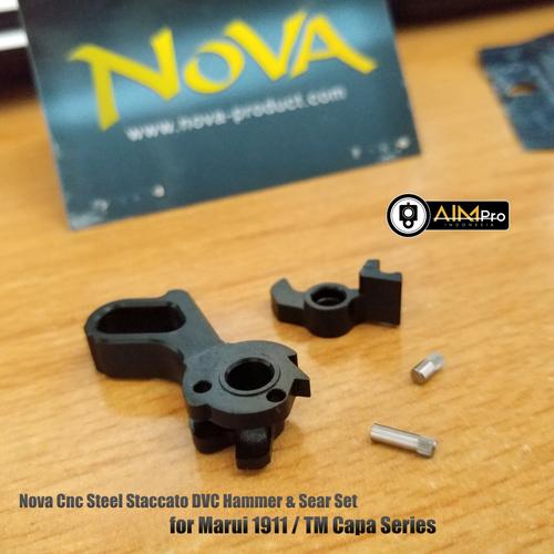 Jual Nova Cnc Steel Dvc Staccato Hammer & Sear Set for Marui / TM Capa ...
