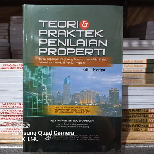 Jual Buku Teori Dan Praktek Penilaian Properti - Kota Yogyakarta - Belik Ilmu2 | Tokopedia