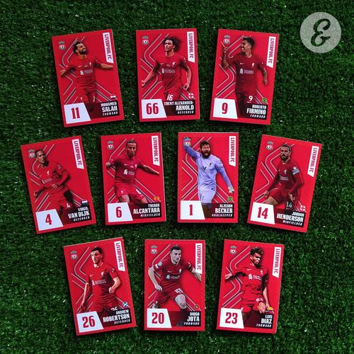Jual Mini Poster Card Pemain Bola - Pemain Liverpool FC - alisson ...