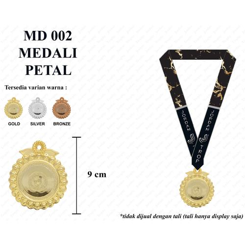 Jual Medali, Piagam, Mendali Piala, Medali olahraga, Medali Petal Gold ...