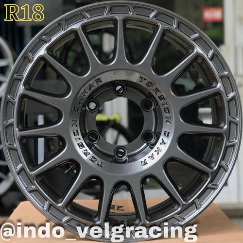 Jual Velg mobil original Torsion Dakar R18 utk Pajero Sport,Fortuner ...