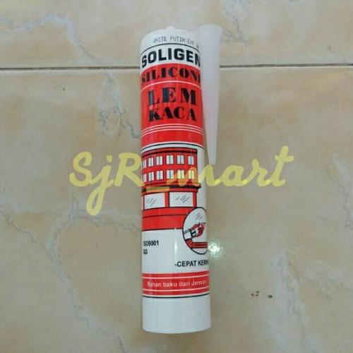 Jual LEM SEALANT BOTOL 300 ML SOLIGEN / LEM KACA AKUARIUM / LEM BOTOL ...