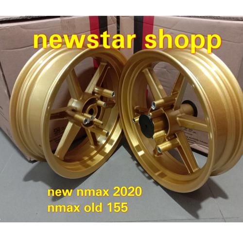 Jual velg rossi starmax nmax old nmax new 2020 tapak lebar 350 400 ring ...