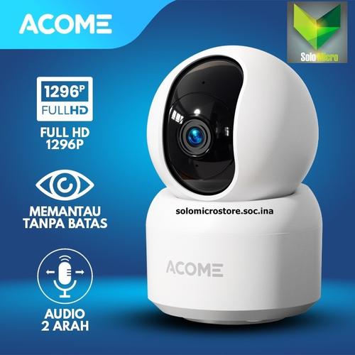 Jual Kamera ACOME ISmart Camera CCTV WiFi Audio FULL HD 1296P 3MP APC01 ...