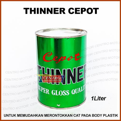 Jual THINNER CEPOT SUPER HG HIJAU. PERONTOK CAT PADA BODY PLASTIK - Kab ...