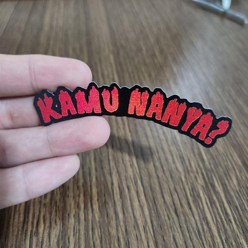 Jual Sticker Hologram Anime - PSH1292 - Kamu Nanya? - Jakarta Utara ...