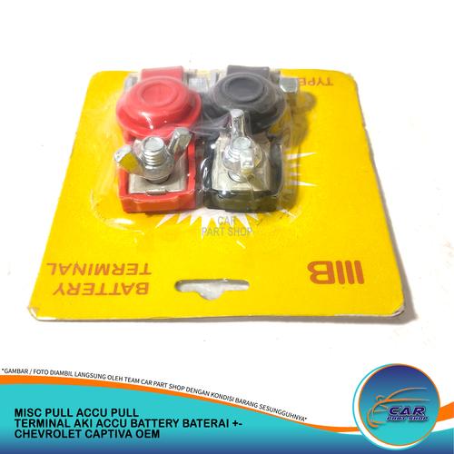 Jual PULL TERMINAL AKI ACCU BATTERY BATERAI +- CHEVROLET CAPTIVA OEM ...