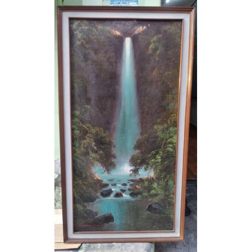Jual Lukisan original karya s.dullah air terjun - Jakarta Selatan ...