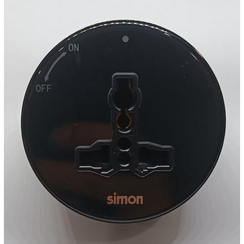 Jual SIMON MULTI STANDARD SOCKET ROUND TRACK SOCKET BLACK - Jakarta ...