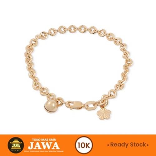 Promo Gelang Bracelet Emas Safir Kadar 10K Toko Mas Jawa - 2-2.1 gr ...