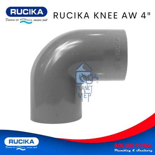 Jual RUCIKA Knee AW 4" PVC / Elbow PVC 4 Inch - Kota Denpasar - Planet ...
