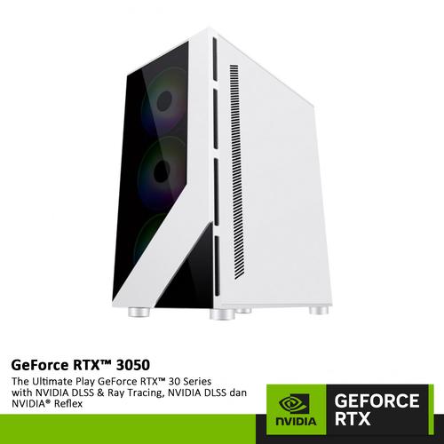 Promo GEFORCE RTX™ PC | Intel Core i5 + GeForce RTX 3050 |WHITE LEVEL 5 ...