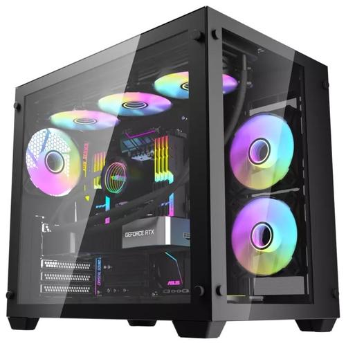 Promo CASING DARKFLASH C285 ATX, mATX - BLACK Cicil 0% 3x - Jakarta ...