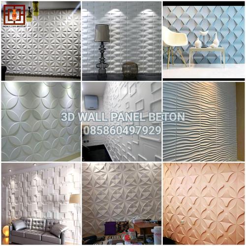 Jual wall panel beton, wallpanel, wall panel dinding 50x50cm - Kota ...