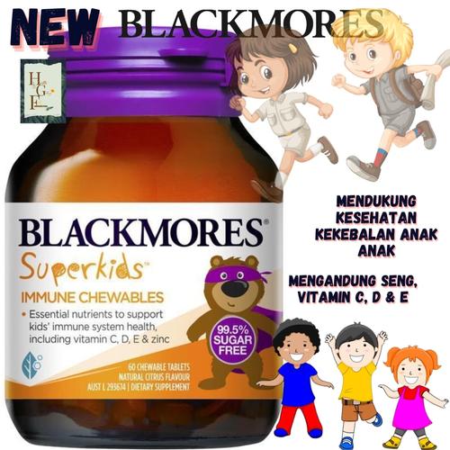 Jual Blackmores Superkids Immune Kids Health Vitamin C 60 Chewables ...