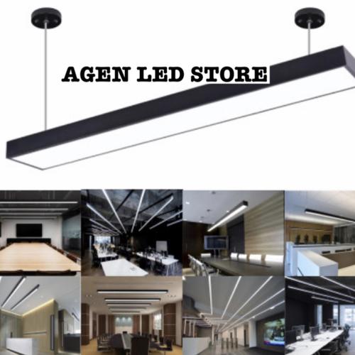 Jual LAMPU BALOK LED 18W Kantor Office PLAFON GANTUNG TL LED - Putih ...
