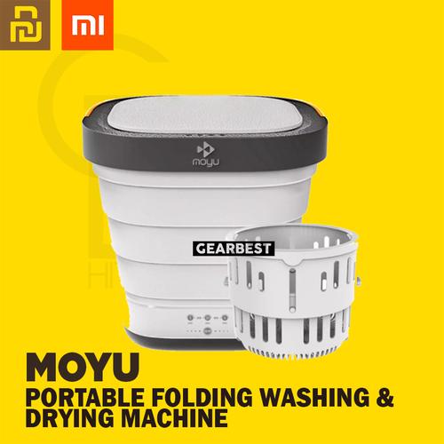 Jual MOYU Portable Folding Washing Machine XPB08-F2 - GRAY, XPB08-F2G ...