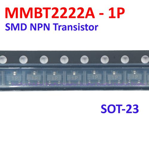 Jual 1P MMBT2222A NPN SMD TRANSISTOR 40V 600mA SOT-23 - Kota Tebing ...