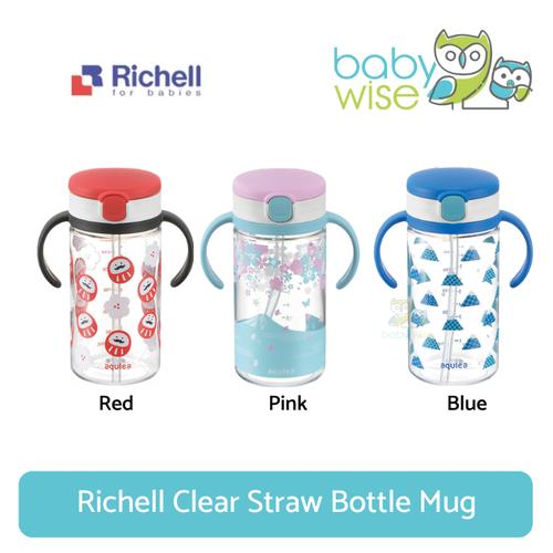 Jual Richell Clear Straw Bottle Mug - Botol Minum Anak - Kota Tangerang ...