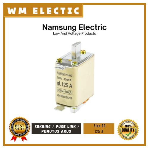 Promo NH Fuse Size 00 125A Namsung NH00 gL 125 Ampere 660V - HARGA ...