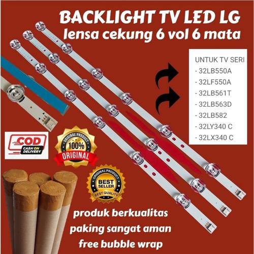 Jual Lampu Led Backlight Tv Led 6V 6K Lg 32Lb550 Atau Lf550 Origional ...