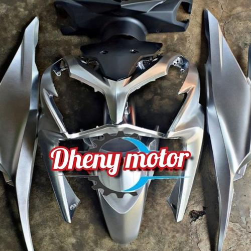 Jual Cover Body Alus Body Halus Vario Techno 125 Old Warna Silver Doff ...