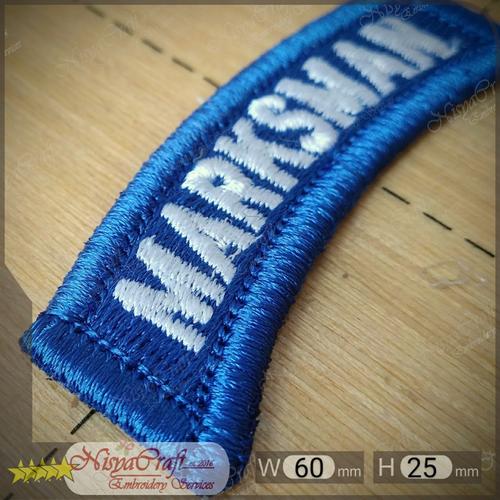 Jual NCEP0101-0471- MARKSMAN | TAB Shoulder | Patch Bordir - 01-Default ...