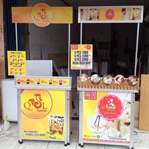 Jual BOOTH PORTABLE LIPAT SUDAH PAKAI GAMBAR DESAIN BISA DI BANTU ...