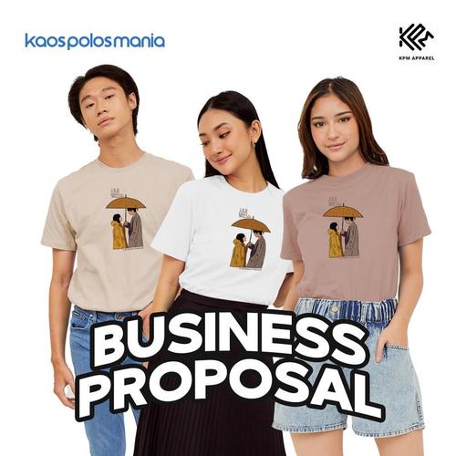 Jual KAOSPOLOSMANIA Kaos Distro Business Proposal Kang Tae Moo dan Shin ...
