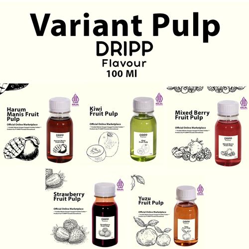 Jual Syrup DRiPP Fruit Pulp All Variants 100 Ml - Sample - Strawberry ...