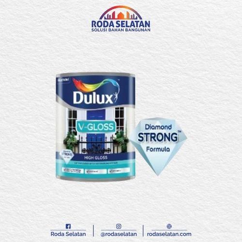 Jual CAT KAYU & BESI DULUX V-GLOSS NORTH GREY 40701 0,8 LITER - GO FAST ...