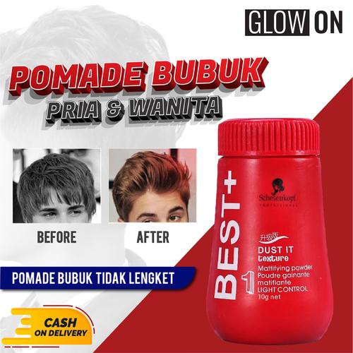 Jual Pomade Bubuk Bedak Rambut Best+ Hair Styling Powder Pria Dan ...