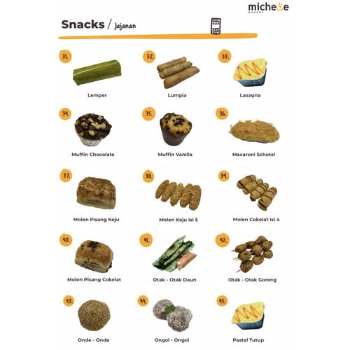 Jual MICHELLE BAKERY Snacks Jajanan Pasar Bogor Part 1 Kue Basah ...