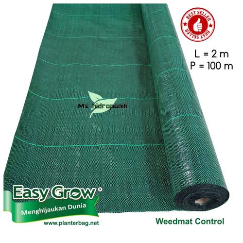Jual weedmat control easy grow ukuran 2x100 meter - Kab. Magelang - mz hidroponik | Tokopedia