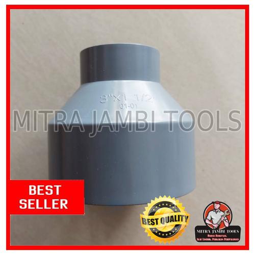 Jual TURUNAN PIPA PVC 3" X 1 1/2 INCH D POWER / OVERSOCK - Kota Jambi - toko om botak_NEW ...