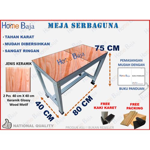 Jual Meja Portable / Meja Makan / Meja Kompor - MMT-80X40X75 - original ...