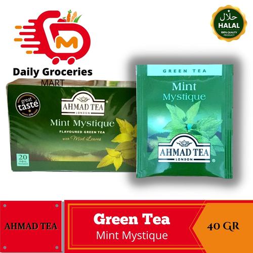 Jual Teh Hijau Mint AHMAD TEA Mint Mystique - Green Tea - Teh Celup ...