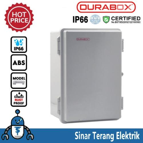 Jual Durabox Junction Box Uk : 190x290x140 mm ABS + Base Plate ...