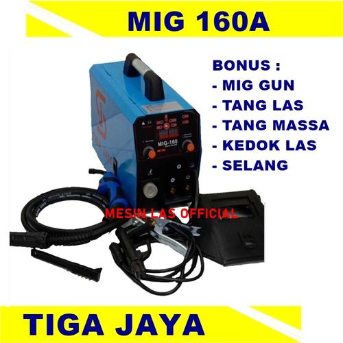 Jual Mesin Las MIG 160 A Tanpa Gas CO2 Trafo Las MIG 160 A IGBT ...