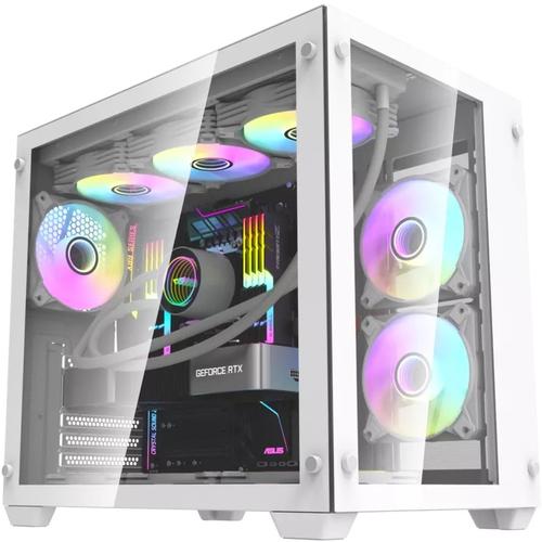 Promo CASING DARKFLASH C285 ATX, mATX - WHITE Cicil 0% 3x - Jakarta ...