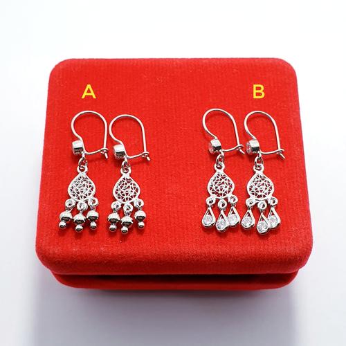 Jual Anting Perak 925 Anting Pesta Anting Korea Silver 925 Lapis Emas ...