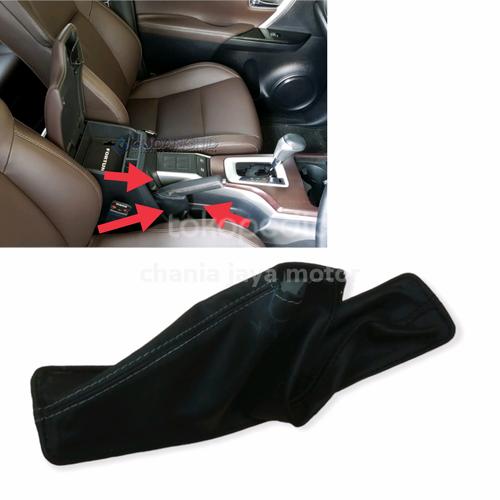 Jual boot handle kulit tutup rem tangan Innova reborn Fortuner Hilux ...