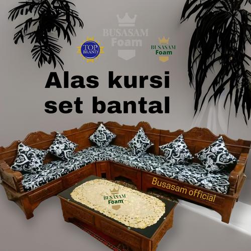 Jual alas kursi dudukan kursi kayu pojok sudut bursa busa dudukan alas ...