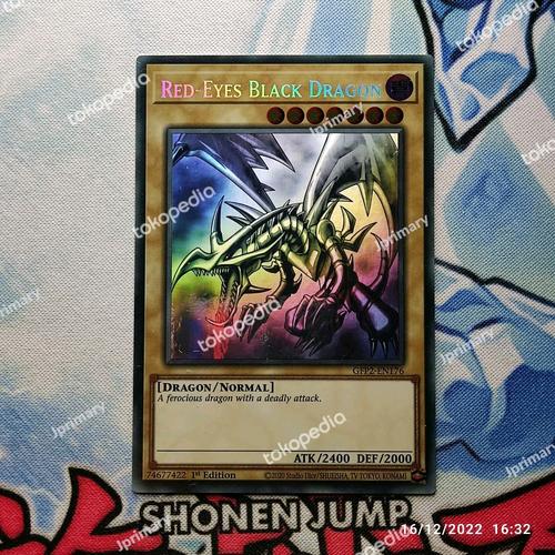 Jual yugioh red eyes B. dragon GFP2 ghost rare original - Jakarta Barat - Jprimary | Tokopedia